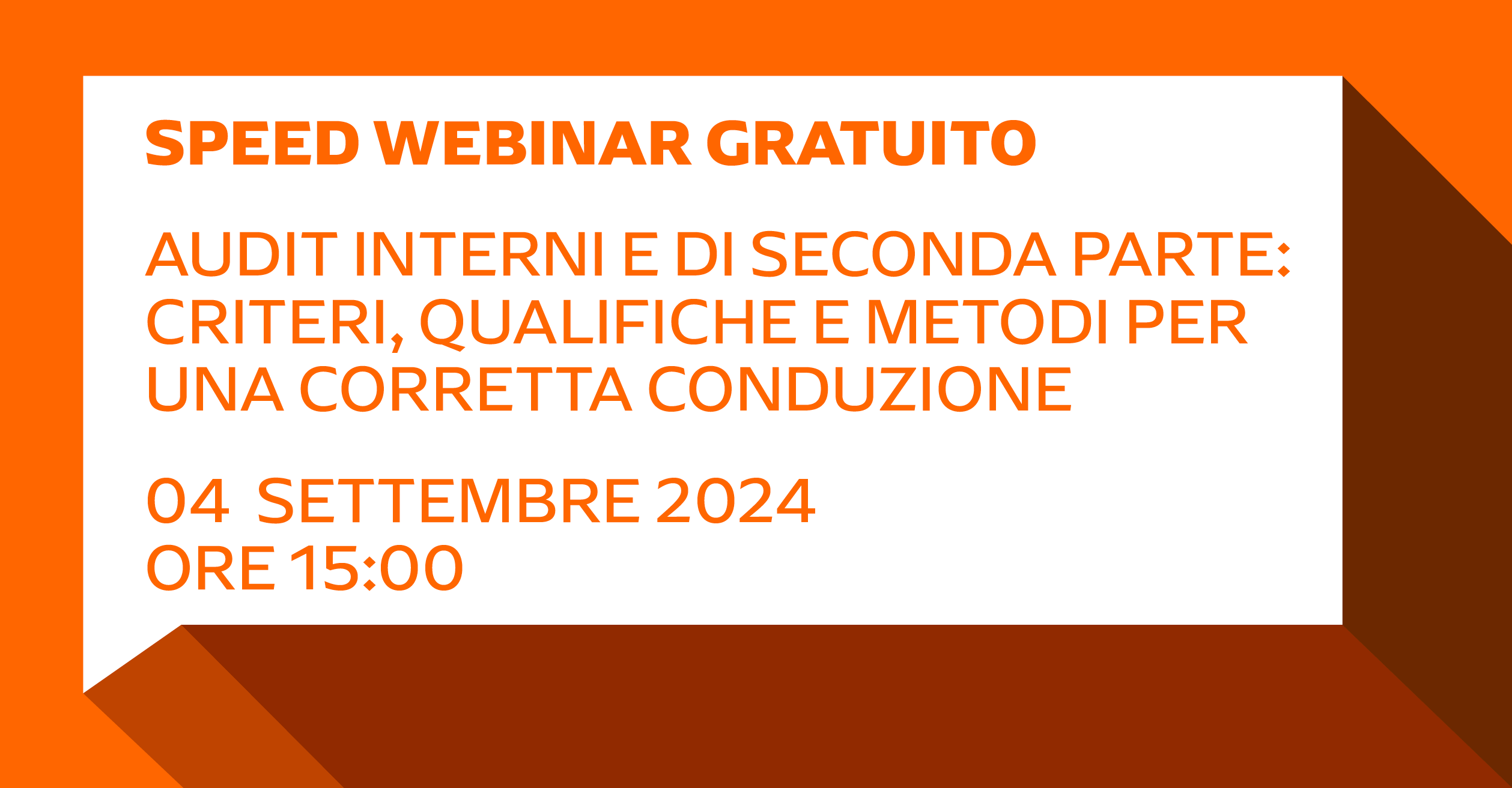 Audit interni e di seconda parte: criteri, qualifiche e metodi per una corretta conduzione ...