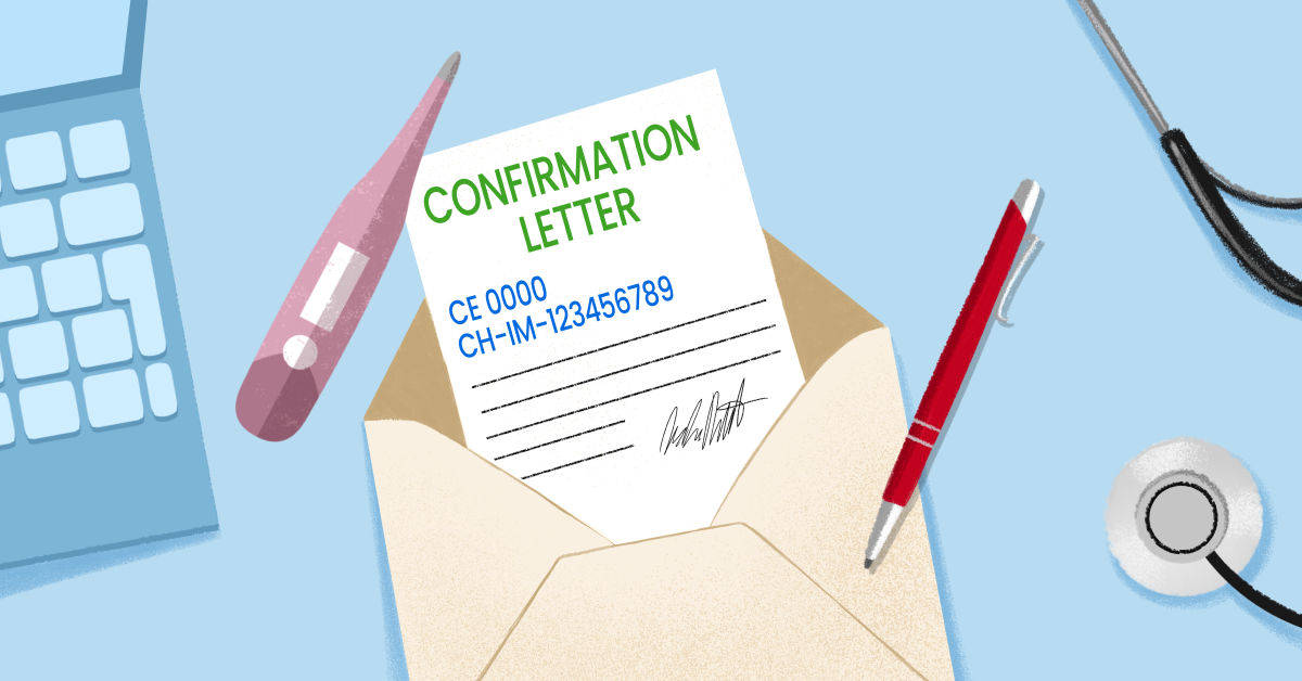 La confirmation letter | Clariscience Magazine